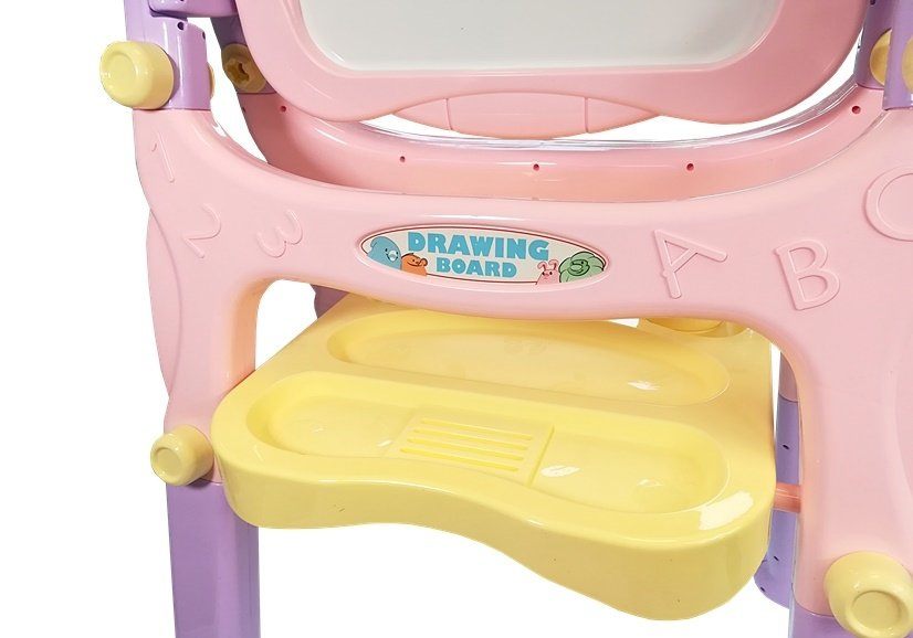 Two-Sided Table Height Adjustment Pink | Toys \ Creative toys