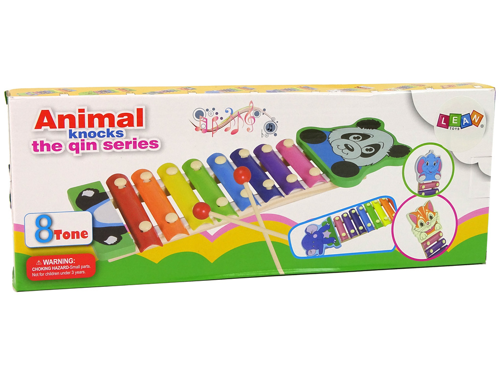 Wooden Cymbals For Children Animals Cat Coloured 8 Tones | Toys \ Music ...