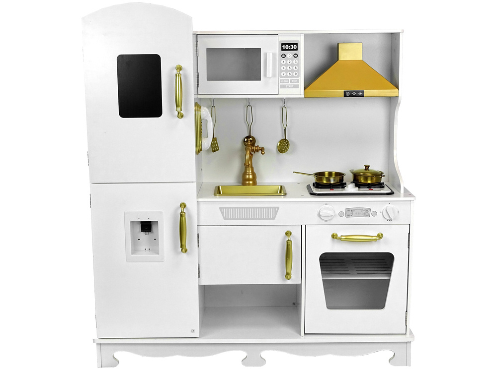 Wooden Kitchen Alice Hood Stove with Batteries 106 cm | Wooden Toys ...