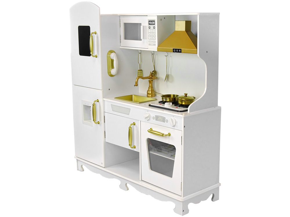 Wooden Kitchen Alice Hood Stove with Batteries 106 cm | Wooden Toys ...