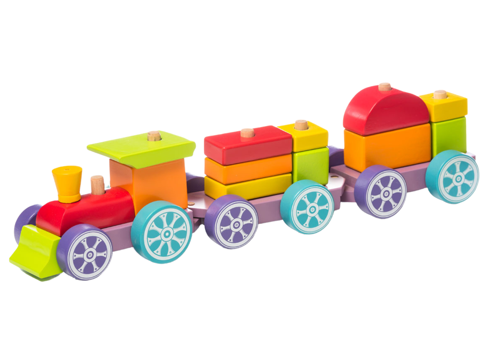 Wooden Rainbow Express Train Sorter LP-3 12923