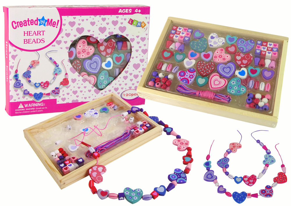 Wooden bead set for making jewelry | Toys \ Creative toys \ DIY