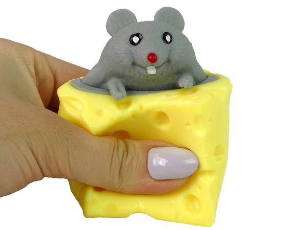 Squishy Cheese Mouse Squishy Sensory Mouse Pop It | Other