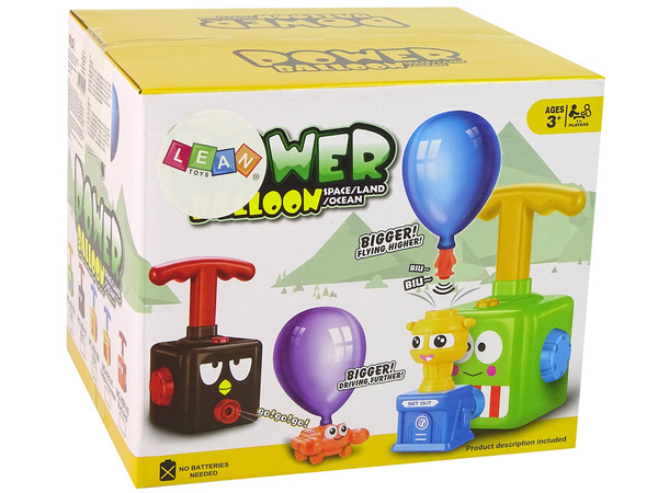 Balloon Launcher Cars Aerodynamic Car