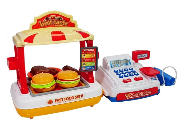 Cash Register with Fast Food Stand | Toys \ Household appliances and ...