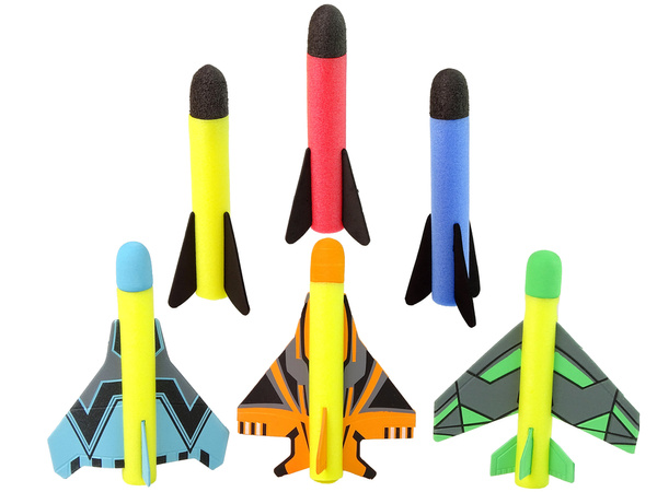 Foam Rocket Catapult Pump Launcher Game | Toys \ Games \ Gry ...
