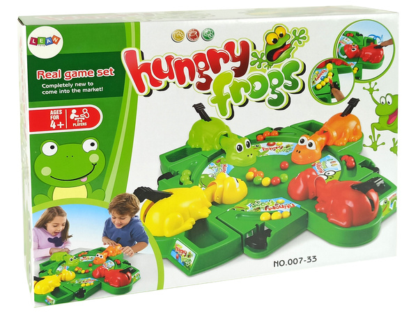 Hungry Frogs Arcade Game Leverage Balls | Toys \ Games \ Gry ...