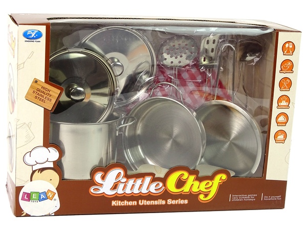 Little Chefs Kitchenware Set | Toys \ Household appliances and kitchens
