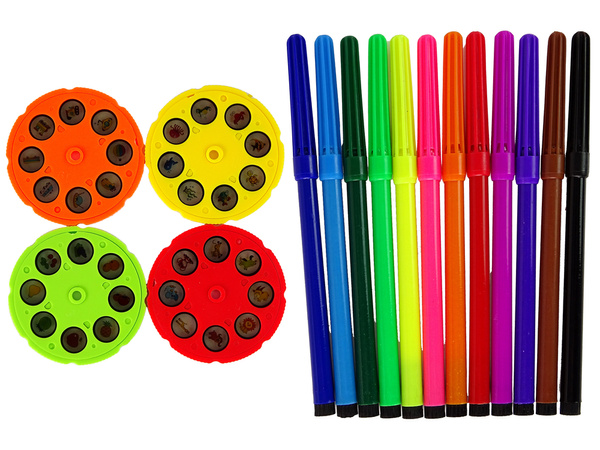 Pink Drawing Projector + stencils Projector Draw | Toys \ Projectors