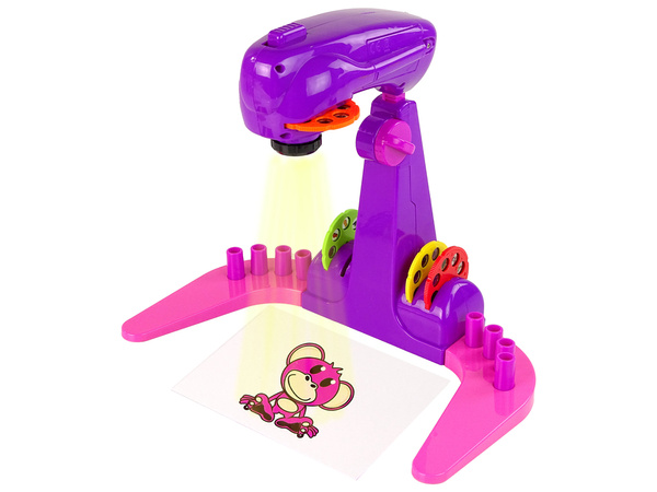 Pink Drawing Projector + stencils Projector Draw | Toys \ Projectors