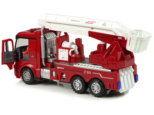 Remote Control Fire Truck 2.4G Lights and Sounds Red