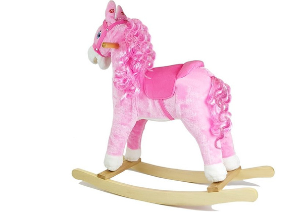 Rocking Horse 74cm Pink | Toys \ Rocking horses