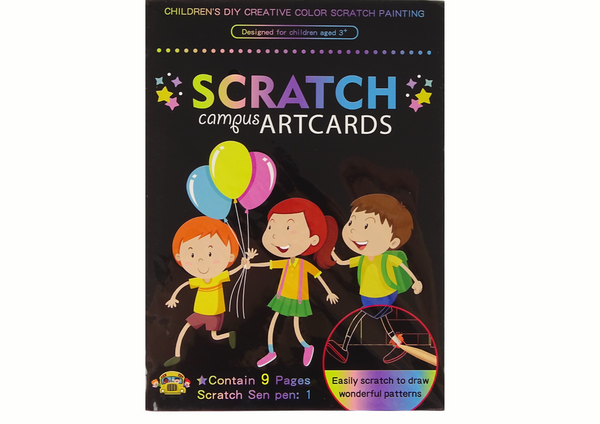 Scratch Coloring Book For Children School | Toys \ Creative toys \ DIY