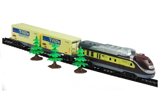 Train Set Fenfa 2 Wagons Locomotive Realistic | Toys \ Train sets and ...