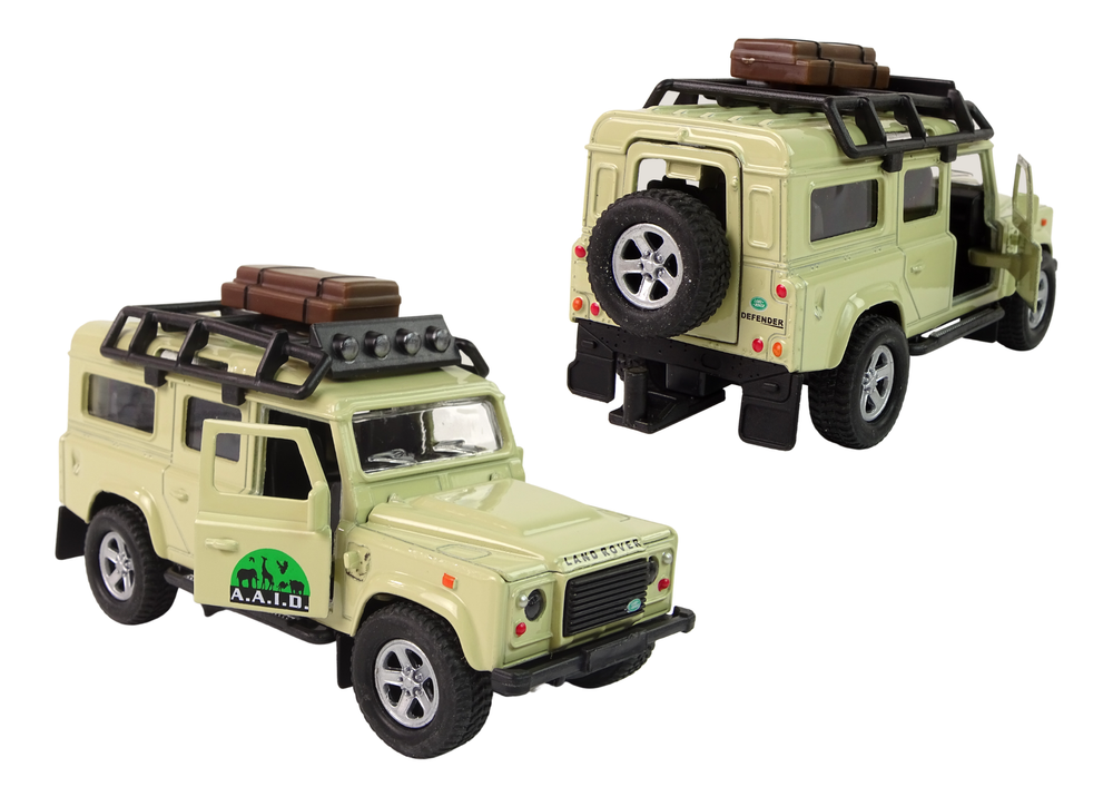 Auto Land Rover mit Transporter Giraffe Metall 521723 | Spielzeug ...