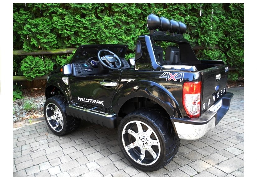 Elektroauto für Kinder FORD RANGER Schwarz 12V7AH 2x45W Auto für Kinder ...