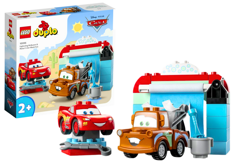 LEGO DUPLO DISNEY TM Lightning McQueen und Mater Car Wash 10996 ...