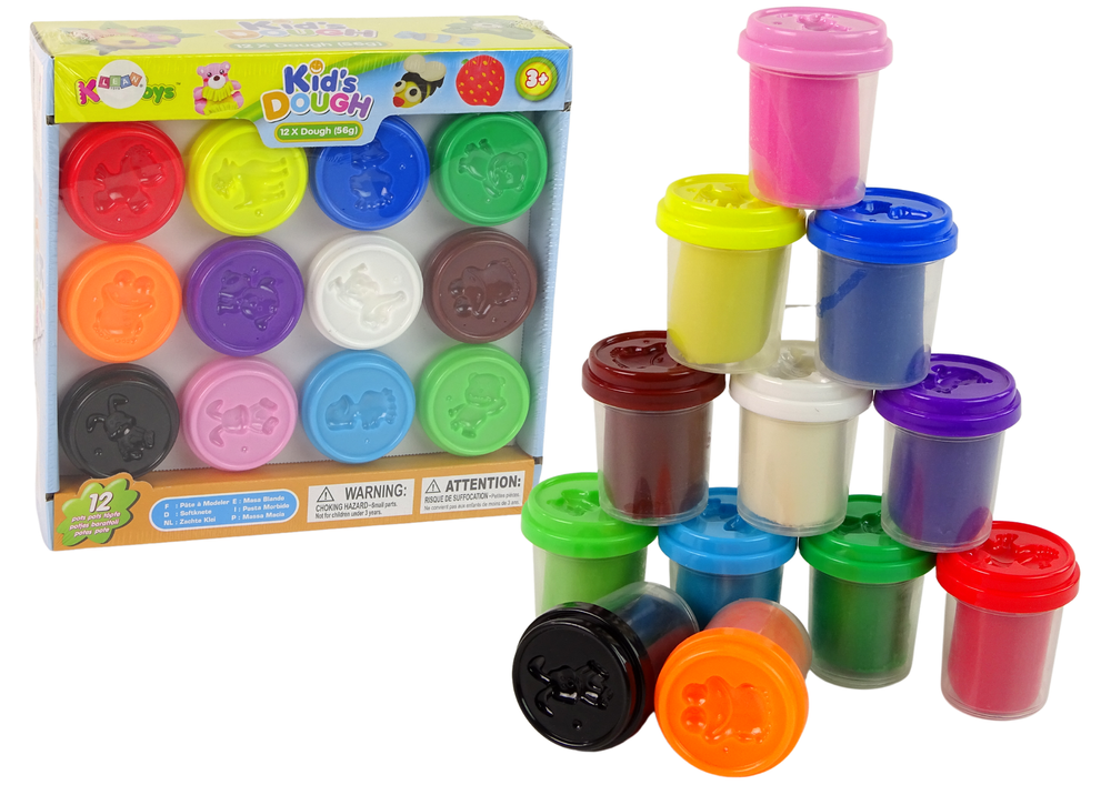 Set Knete Tiere 12 Farben | Spielzeug \ Basteln und Kreativität