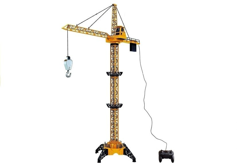 großer Kran Baukran mit Fernbedienung RC Fahrzeug Spielzeug für Kinder ...