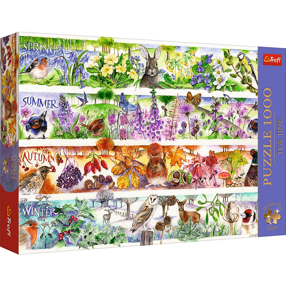 Puzzle - 1000 Premium Plus - Tea Time: Four Seasons Trefl 12078 | Toys ...