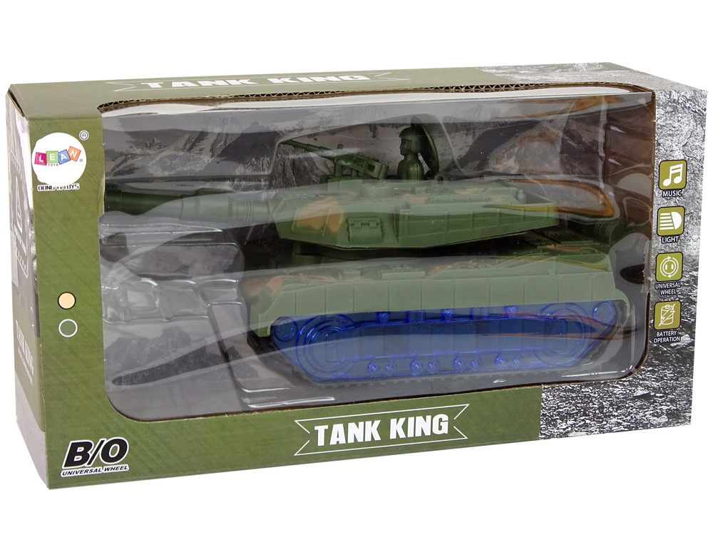 Military Tank Battery Moro Sound Diodes Blue. | Toys \ Cars \ Wojskowe