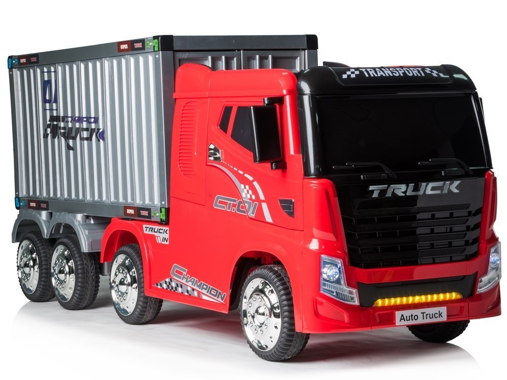 Auto na akumulator JJ2011 czerwony - LeanToys.pl