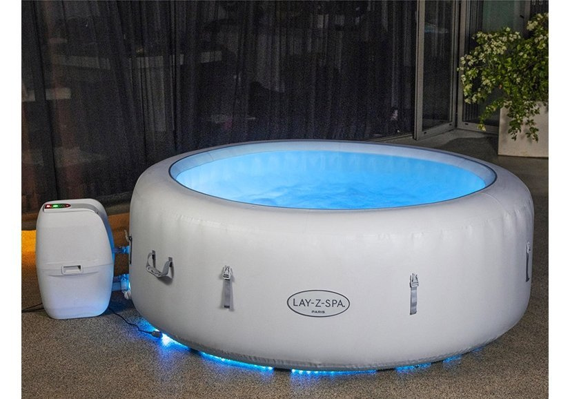 Bestway 60013 Inflatable Spa Jacuzzi with Massage and Heater | Swimming ...
