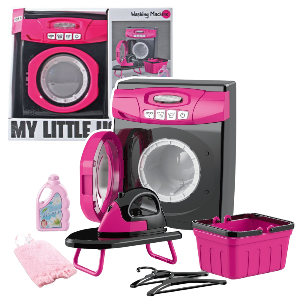 Home Appliances Set Interactive Washing Machine Lights Sounds ...