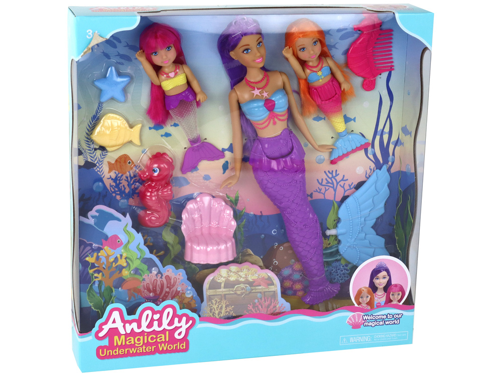 Set of Anlily Mermaids Colorful Underwater World Dolls | Toys \ Dolls ...