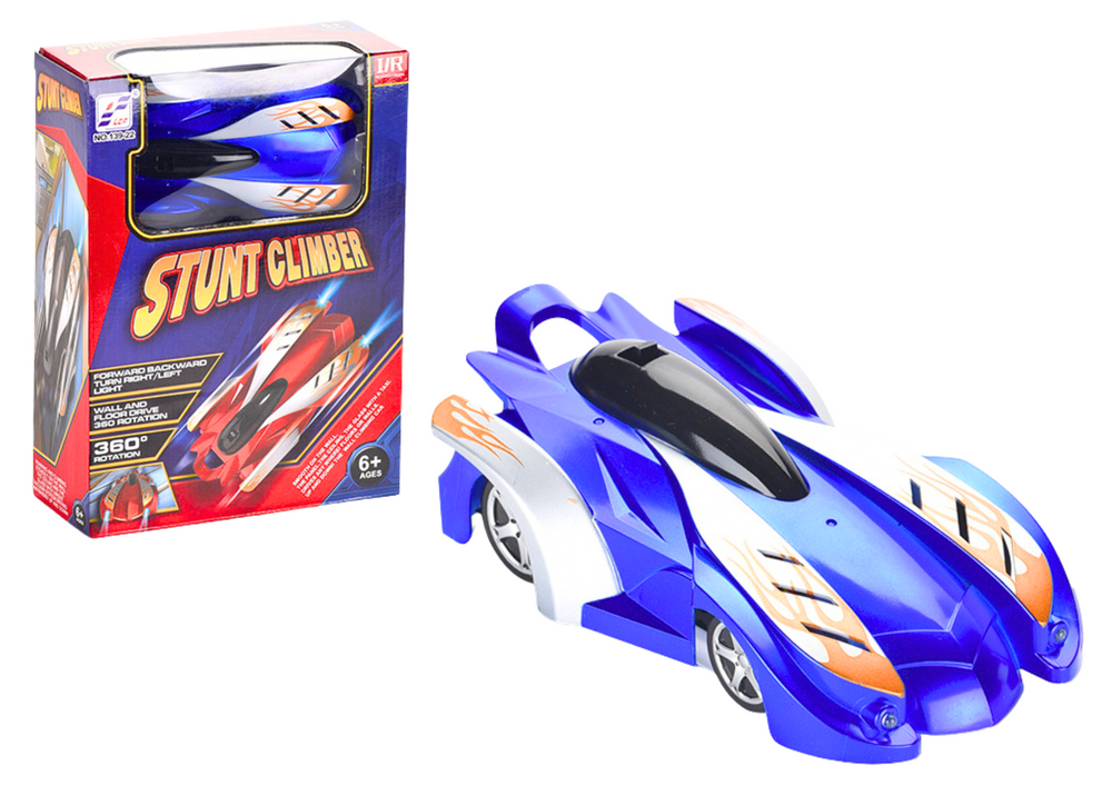 Sports car driving on the walls and ceiling with a blue laser | Toys ...