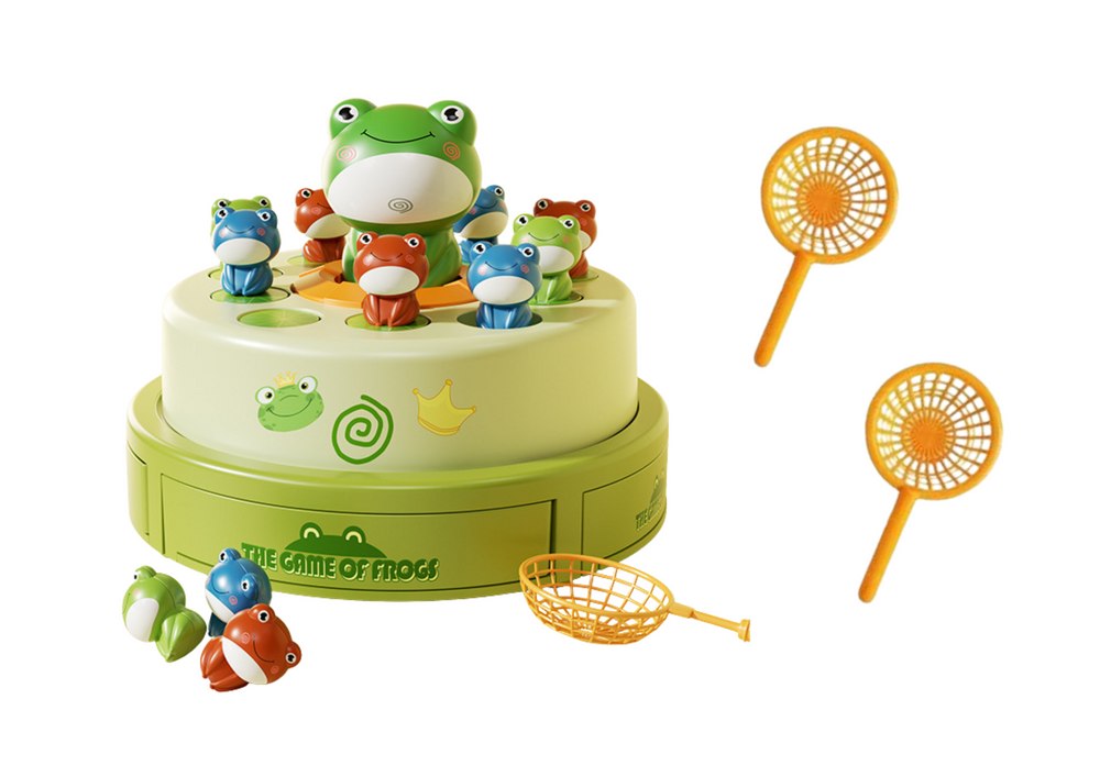 Jumping Frogs Game Grids Lights Sounds Green | Toys \ Games \ Gry ...