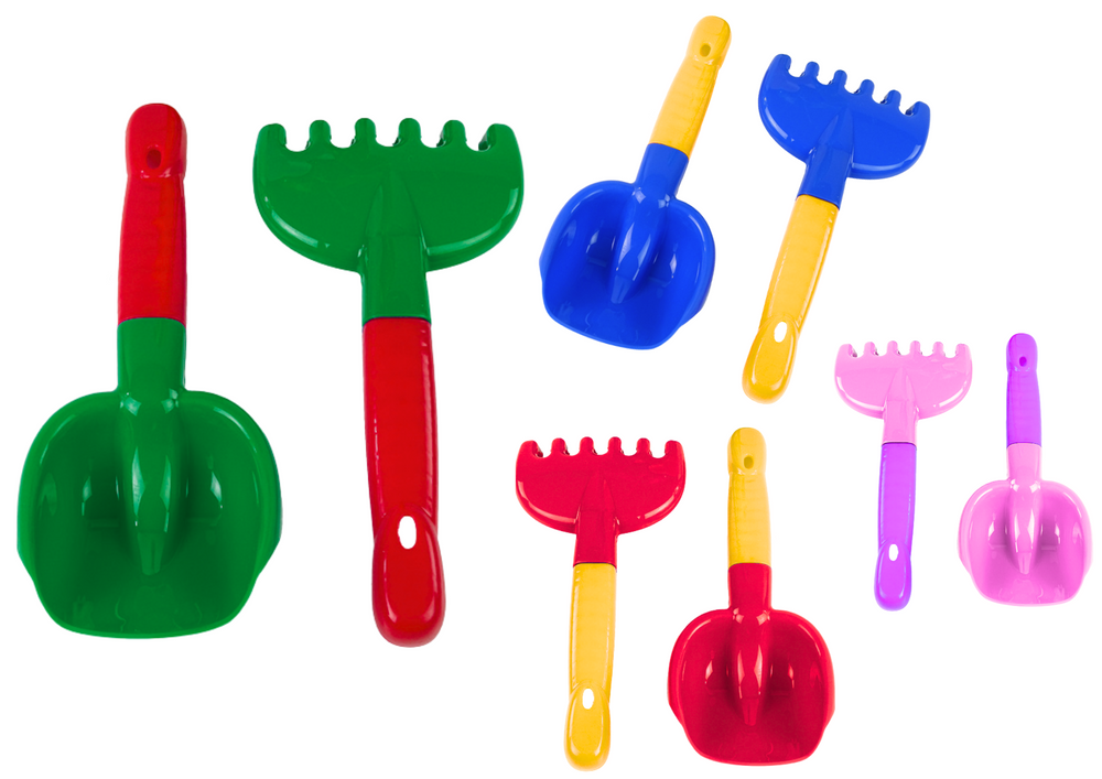 Sand Rake Set, Spatula, Two-color, 2 pcs. Mix | Toys \ Outdoor toys ...