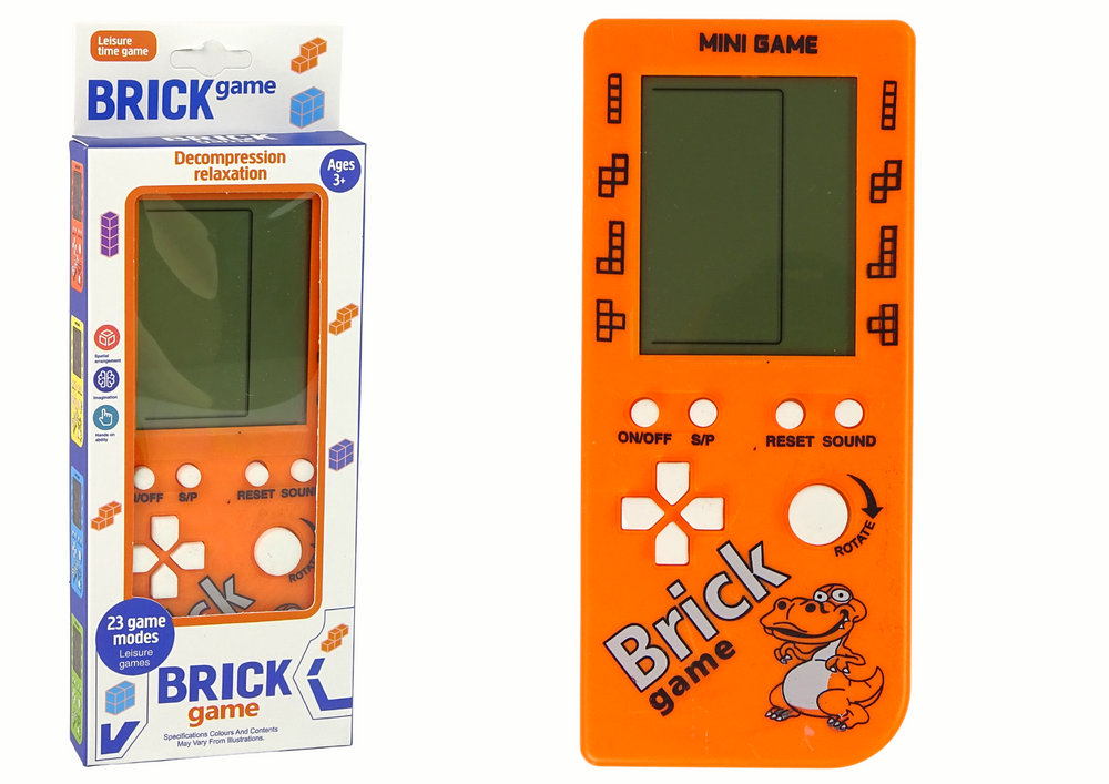 Brick Game Orange Console. | Toys \ Games \ Gry elektroniczne