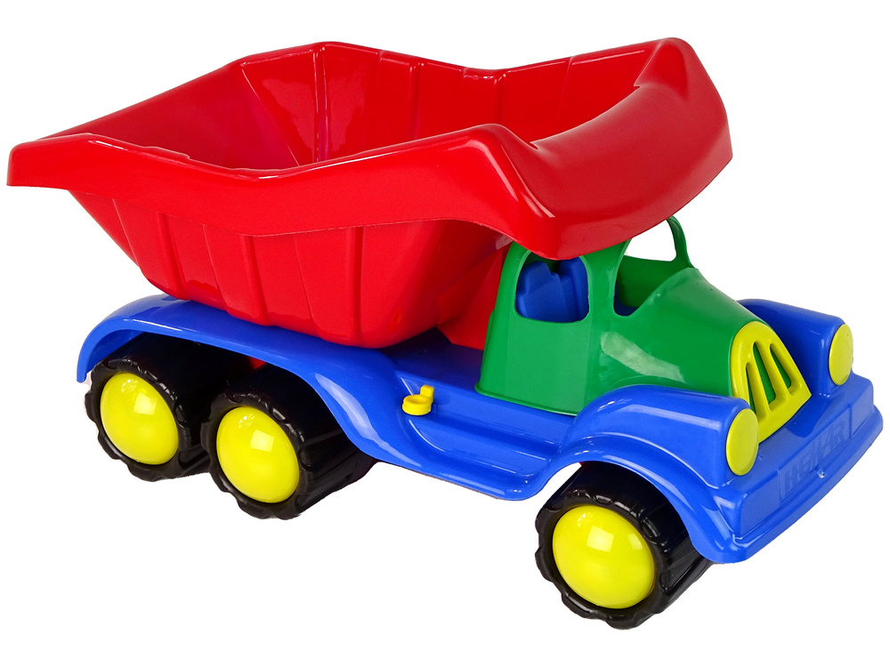 Bunter Muldenkipper-Transport-Autoanhänger, groß, 45 cm | Spielzeug ...