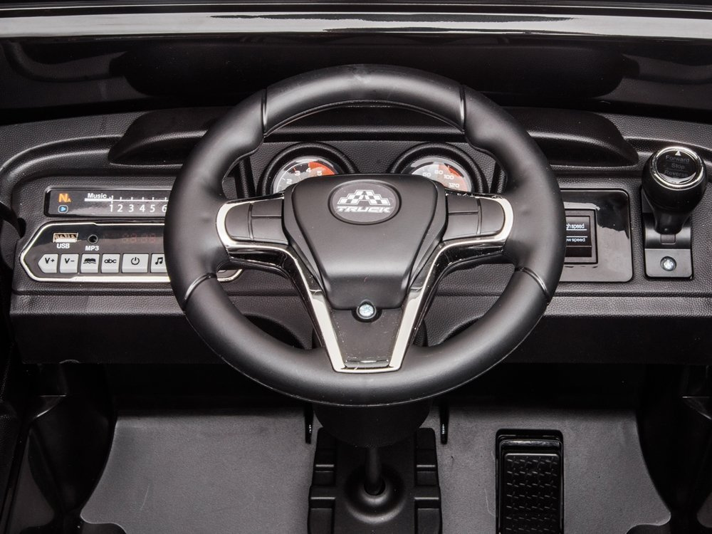 Electric Ride On Truck JJ2011 Black | Electric Ride-on Vehicles \ Cars