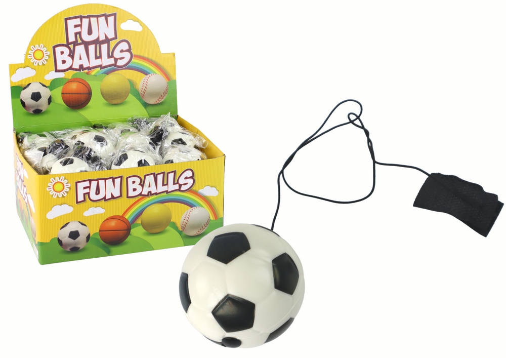 PU Football with Jojo Eraser for Bouncing, 6 cm, White | Sport ...