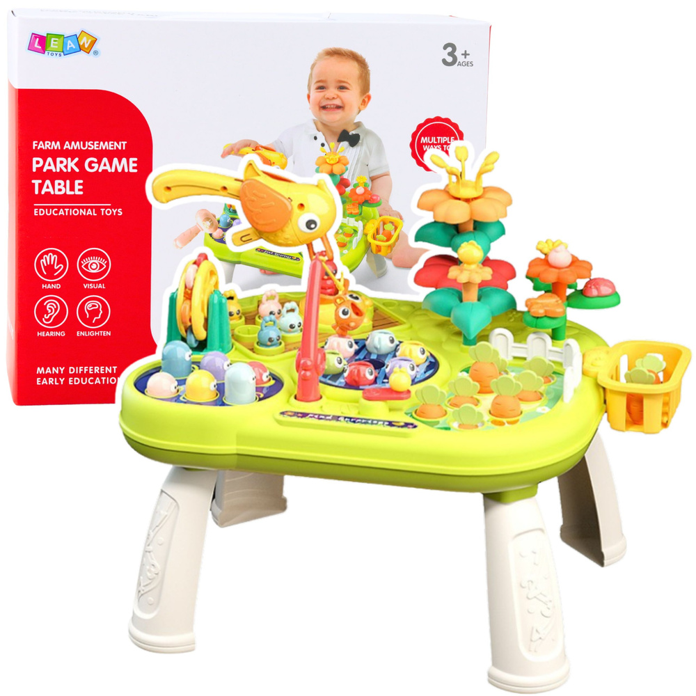 Educational Table Interactive Garden Game Whack A Mole Fishing | Toys ...