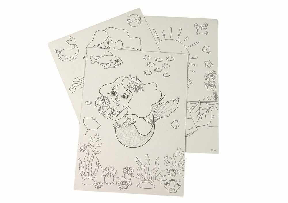 Mermaid Coloring Scratch Book For Kids | Toys \ Creative toys \ DIY