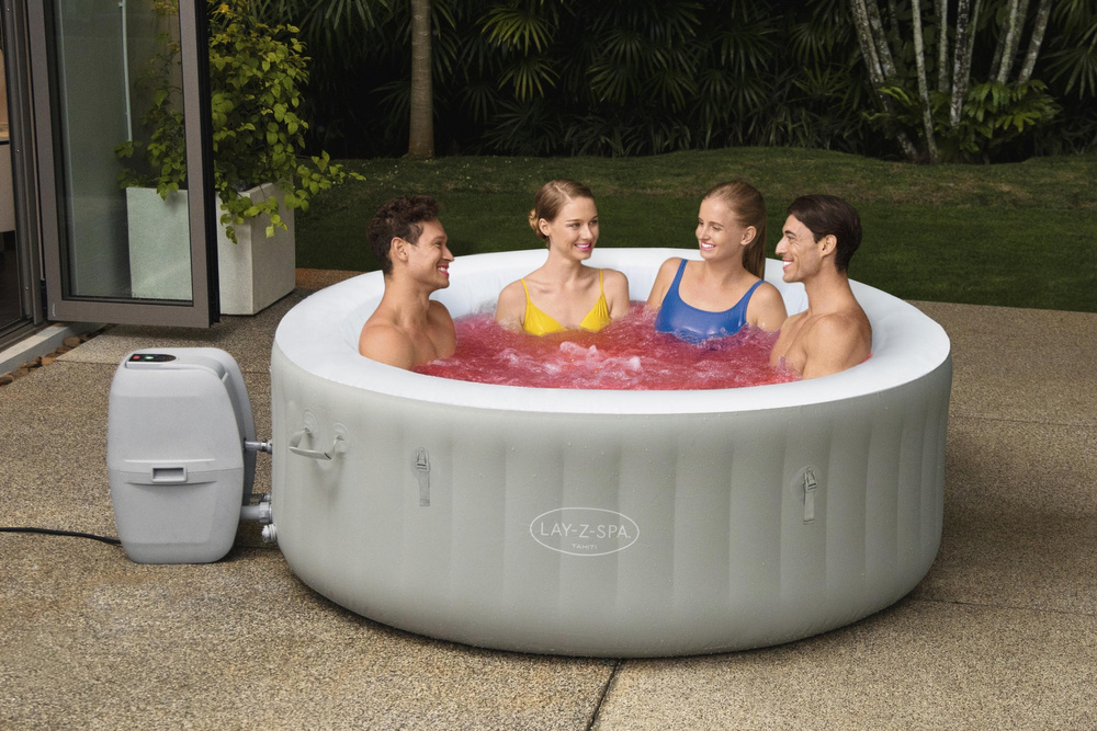 4-person inflatable SPA Jacuzzi 180 cm x 66 cm Bestway 60007 | Swimming ...
