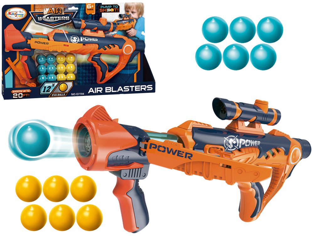 Large AIR Blaster Foam Pellet Gun Range 7 meteres | Toys \ Guns ...