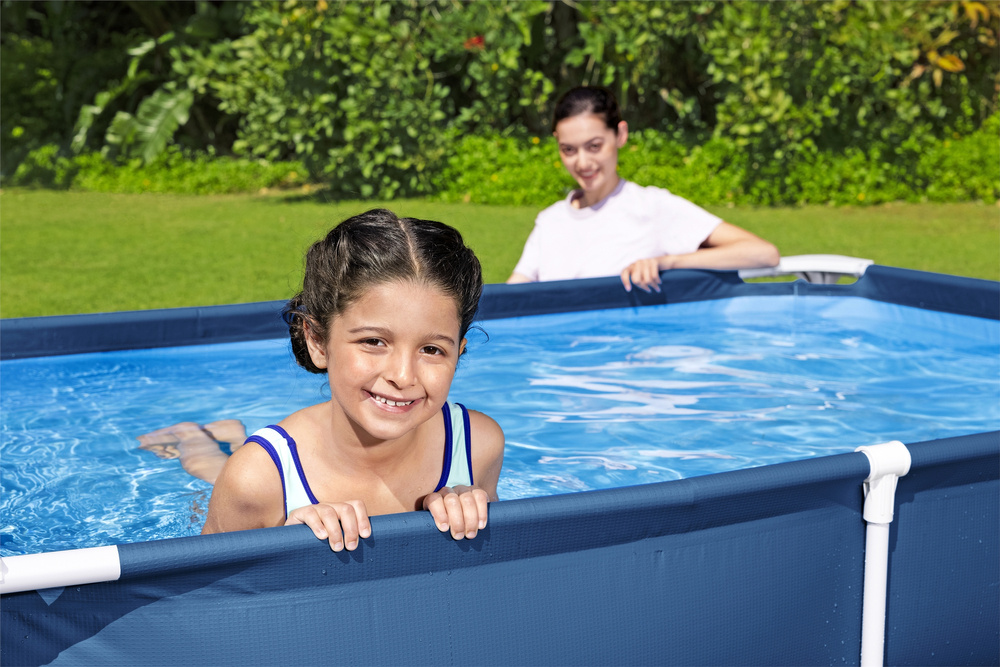 Garden Pool Frame 221x150x43 cm Bestway 56401 | Swimming Pools ...