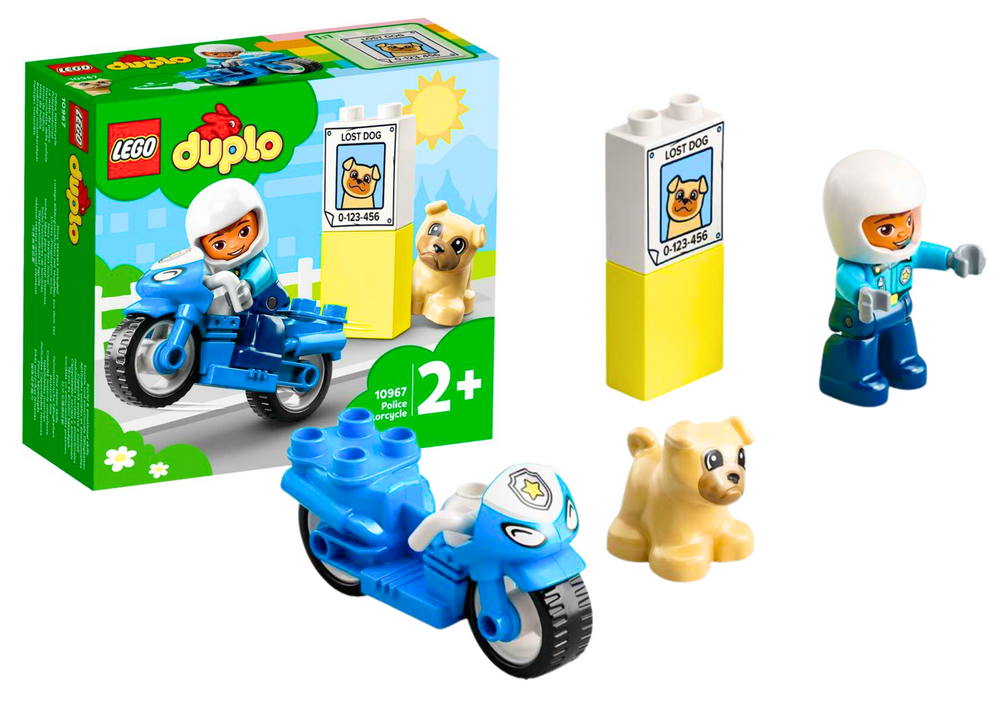 LEGO DUPLO TOWN Police Motorcycle 10967 | Toys \ Building blocks ...