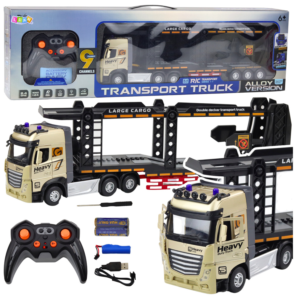 Lora Truck Tow Truck Remote Control RC Lights Sounds 1:24 | Toys \ R/C ...