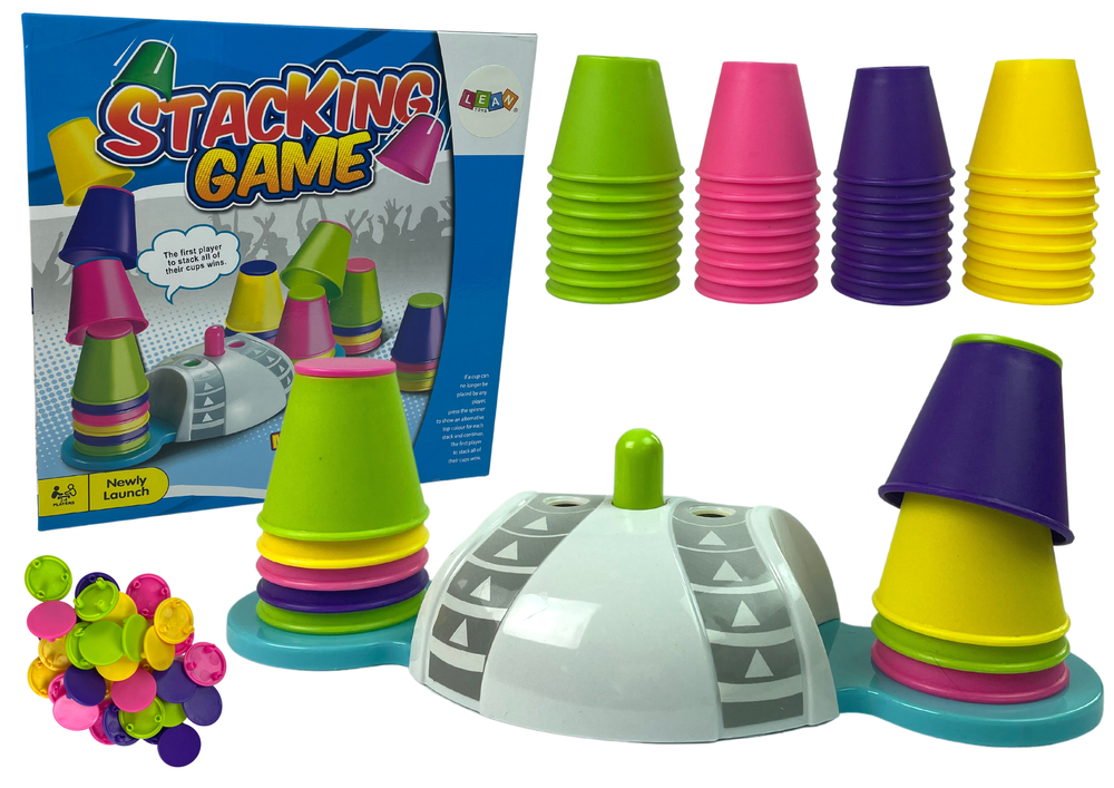Arrange Colourful Cups Arcade Game | Toys \ Games \ Gry Zręcznościowe
