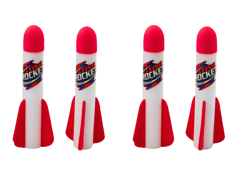 Triple Launcher Catapult Foam Rocket Push Up Game | Toys \ Games \ Gry ...