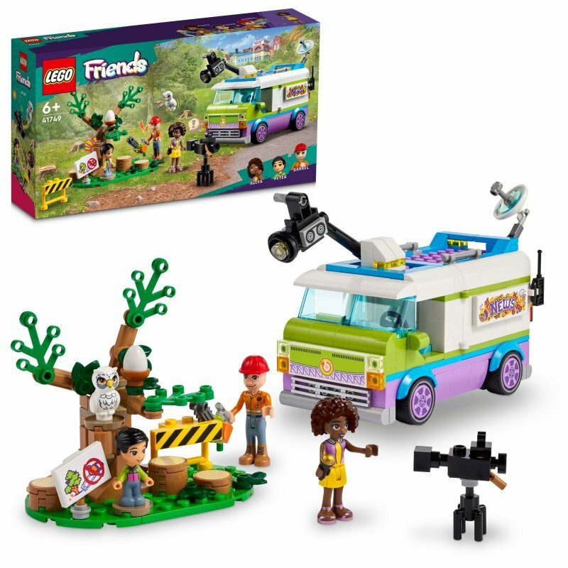 LEGO FRIENDS Reporter-Van P4 41749 | Spielzeug \ Baukasten \ Klocki LEGO