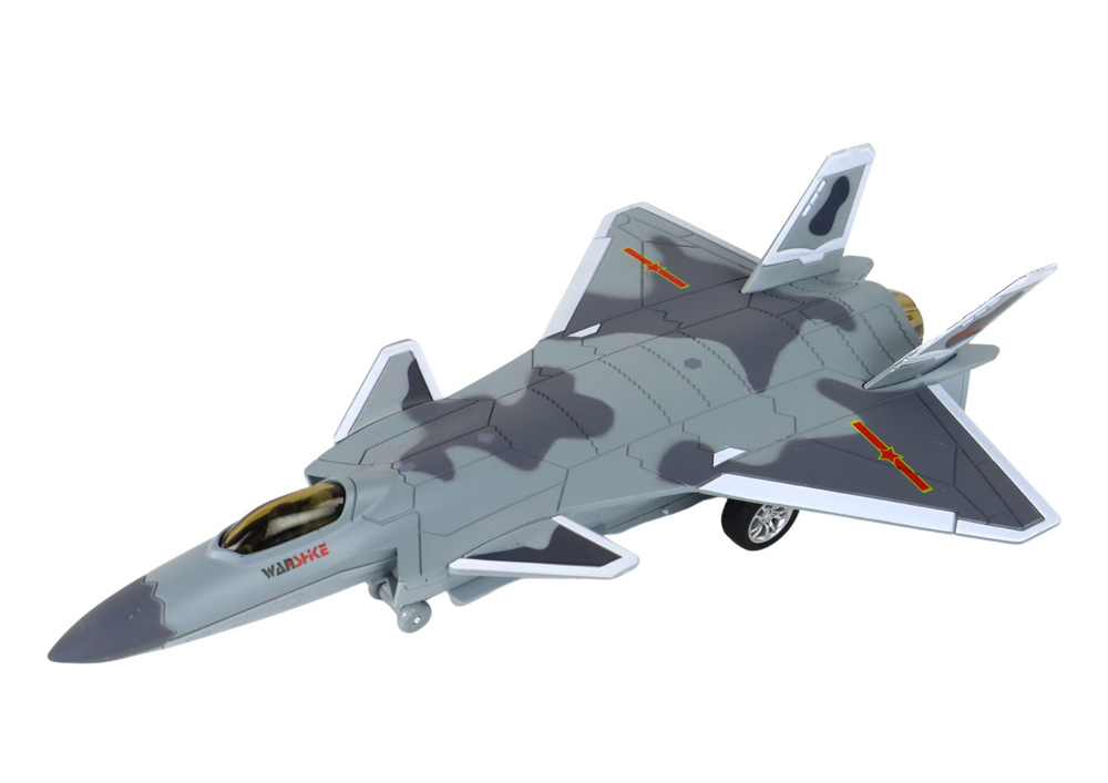 Model of a Friction Driven Airplane, black or gray | Toys \ Planes