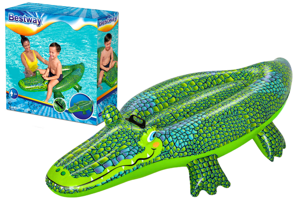 Inflatable Water Crocodile 152 x 71 cm Bestway 41477 | Swimming Pools ...
