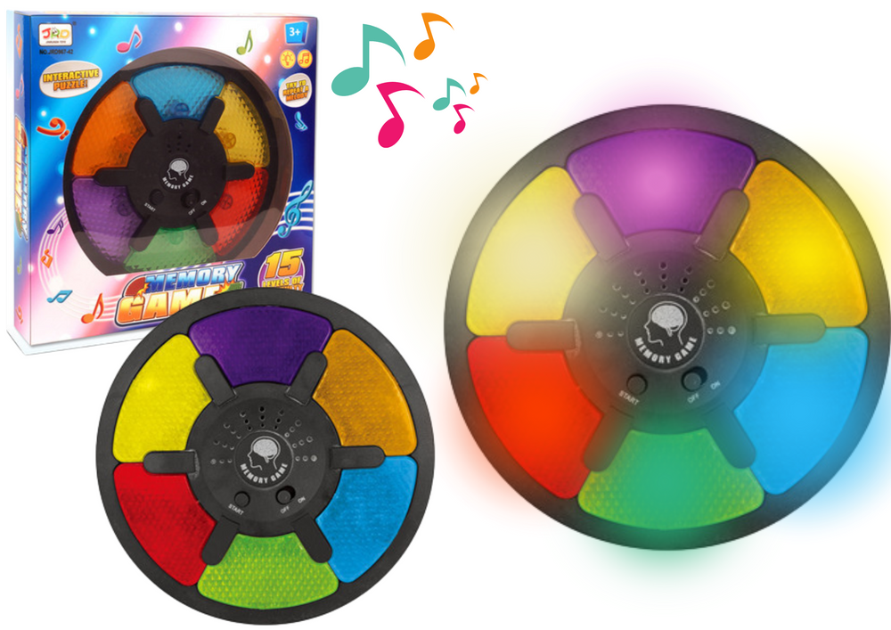Interactive Memory Game Lights Sounds | Toys \ Games \ Gry elektroniczne