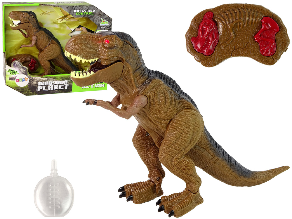 Dinosaur Tyrannosaurus Rex Remote Controlled R/C with Steam Sound ...